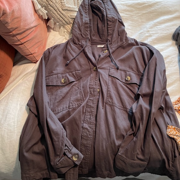 Maurices | Jackets & Coats | Womens Hooded Shacket | Poshmark